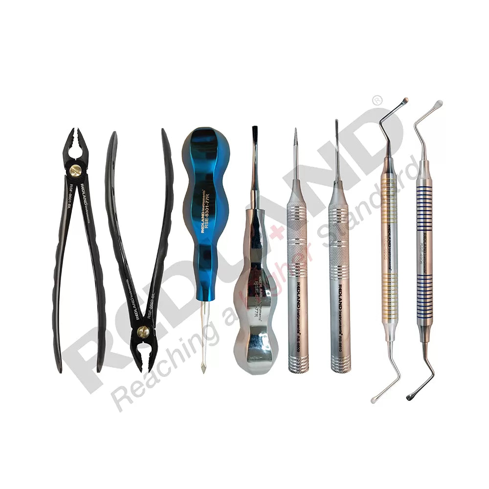 REDLAND SURGICAL ATRAUMATIC EXTRACTION KIT - 8PCS – Tri County Dental ...